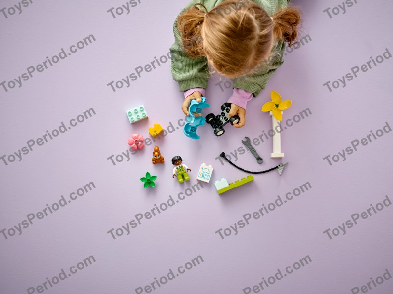 LEGO 10985 Wind Turbine and Electric Car Set Parts List