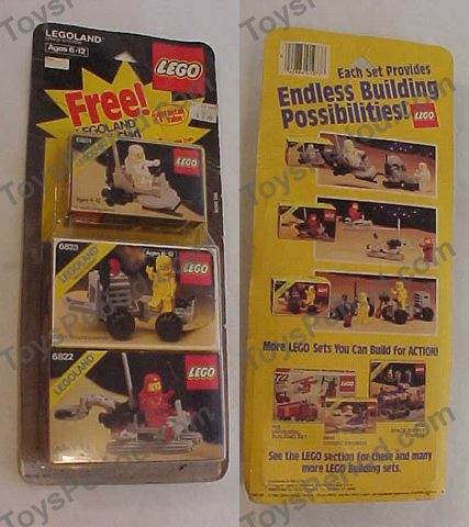 LEGO 1977-1 Legoland Space System Value Pack Set Parts List