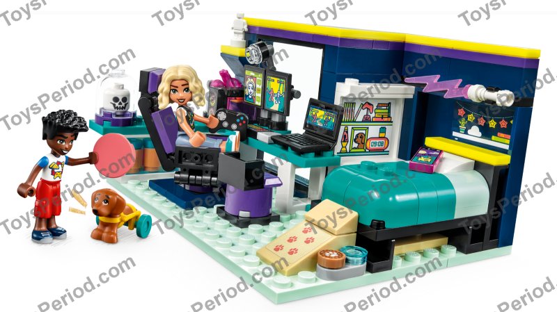 LEGO 41755 Nova's Room Set Parts List