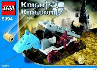 LEGO 5994 Catapult Instructions and Parts List