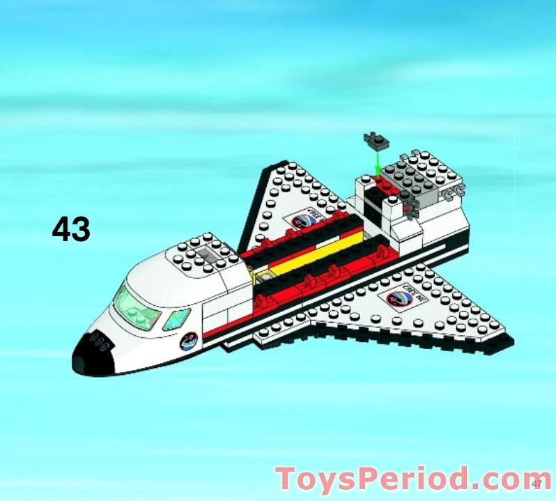 LEGO 3367 Space Shuttle Instructions and Parts List