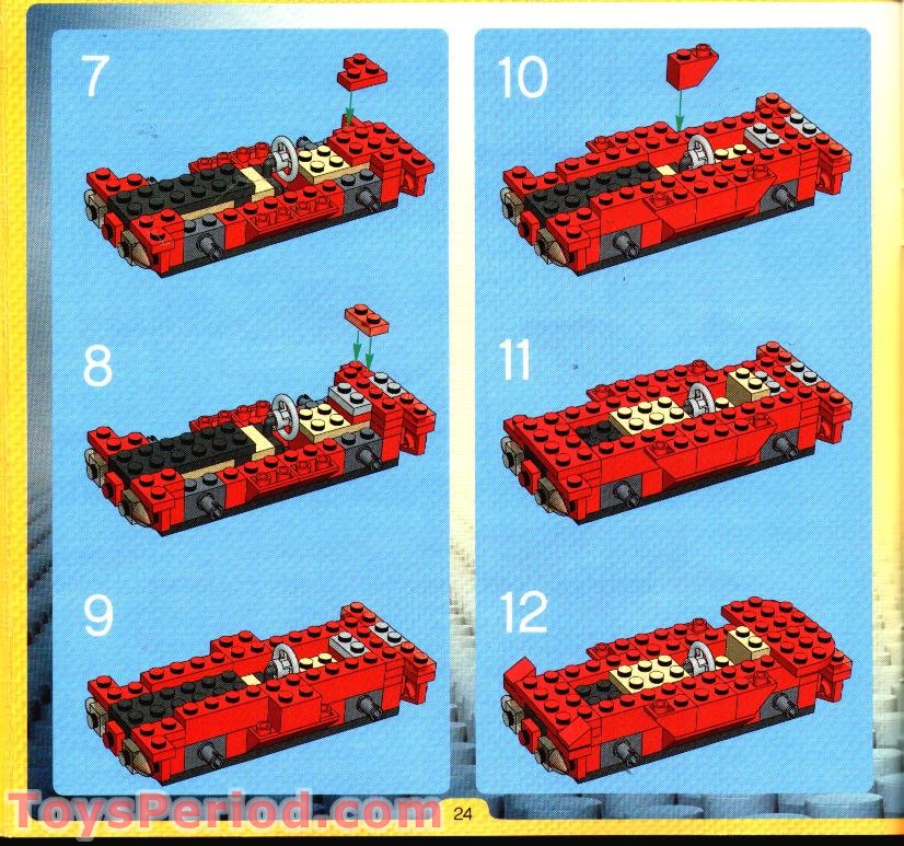 LEGO 4883 Gear Grinders Instructions and Parts List