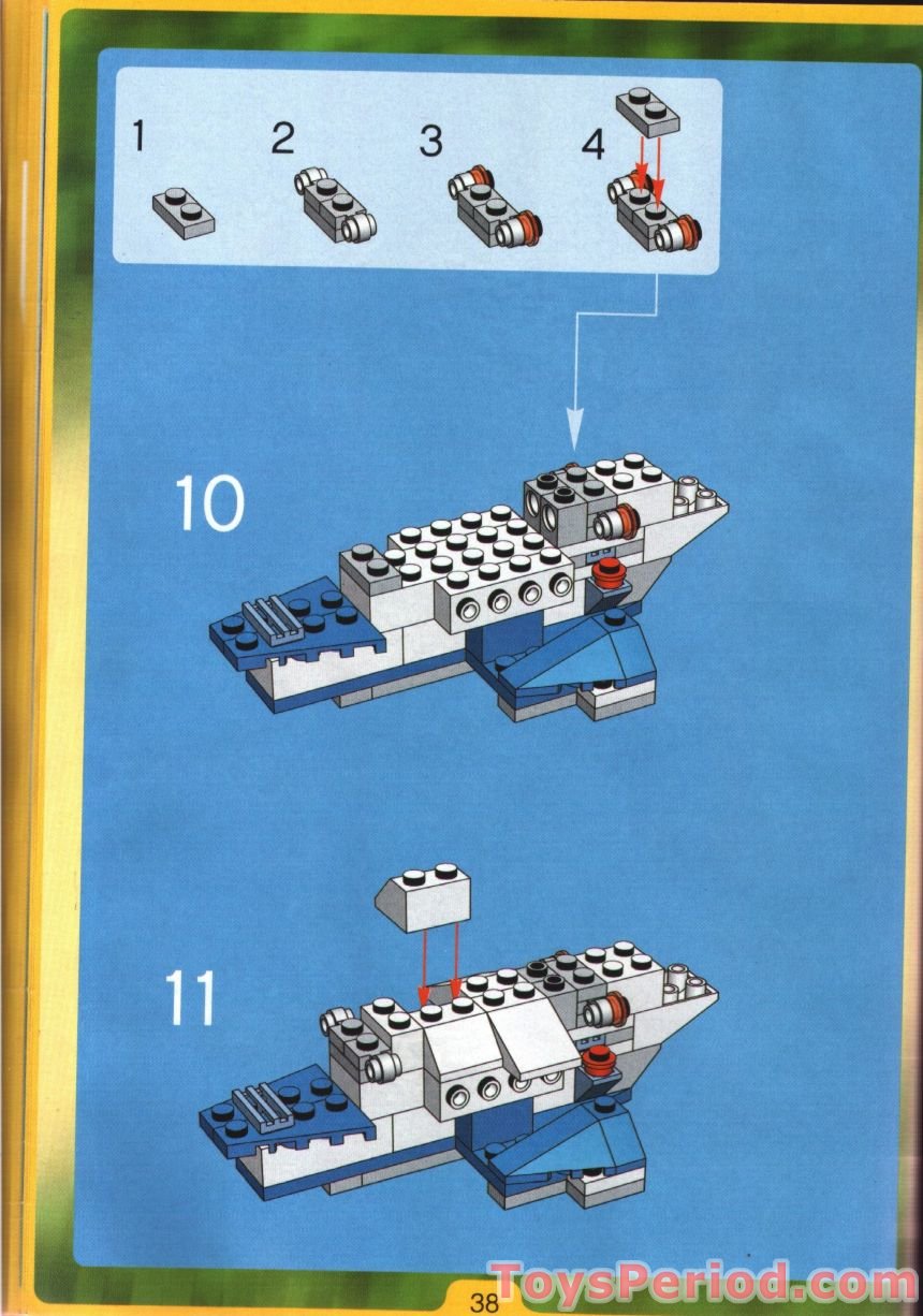 LEGO 4098 High Flyers Instructions and Parts List