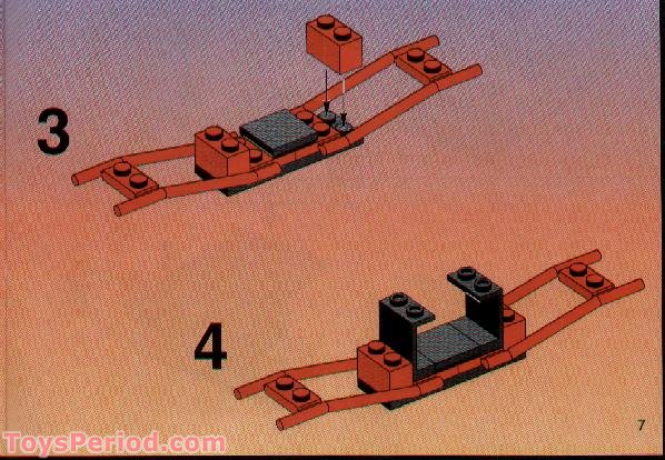 LEGO 6033 Treasure Transport Instructions and Parts List