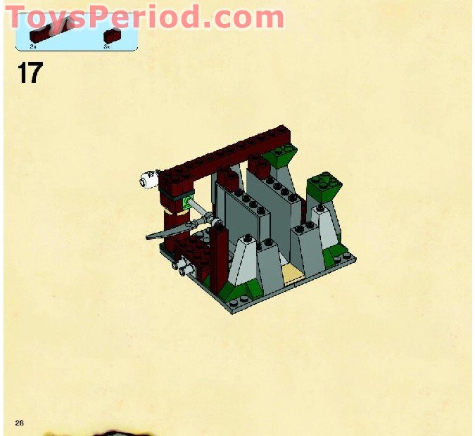 LEGO 6253 Shipwreck Hideout Instructions and Parts List