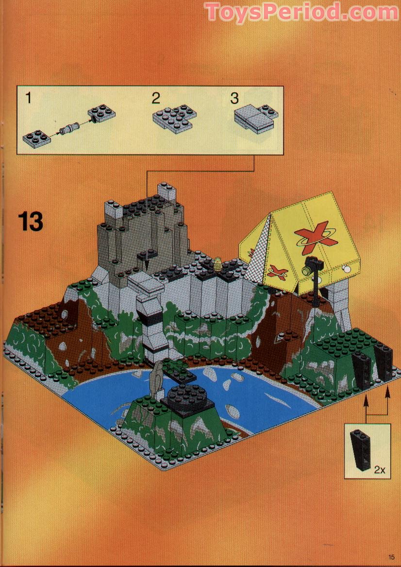 LEGO 6584 Extreme Team Challenge Instructions and Parts List