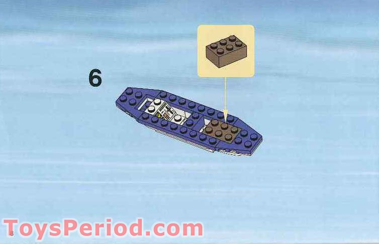 LEGO 7741 Police Helicopter Instructions and Parts List