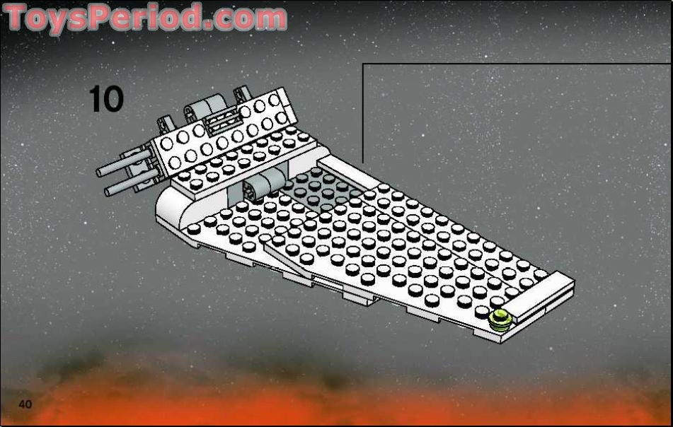 LEGO 7264 Imperial Inspection Instructions and Parts List