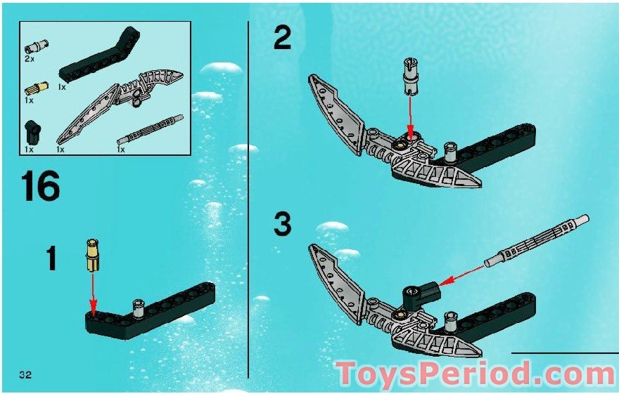 LEGO 8939 Lesovikk Instructions and Parts List