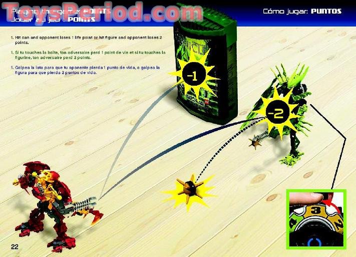 LEGO 8988 Gelu Instructions and Parts List