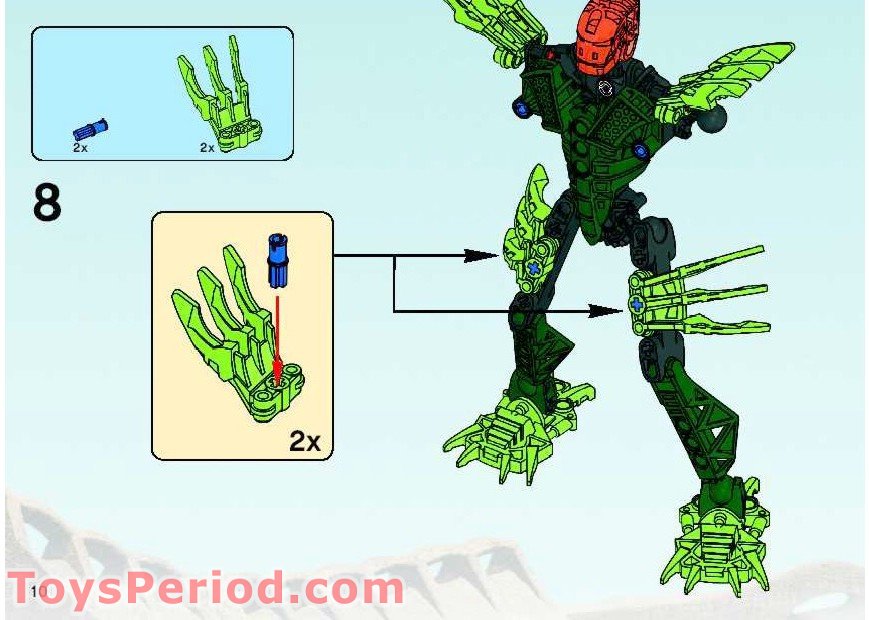 LEGO 8980 Gresh Instructions and Parts List