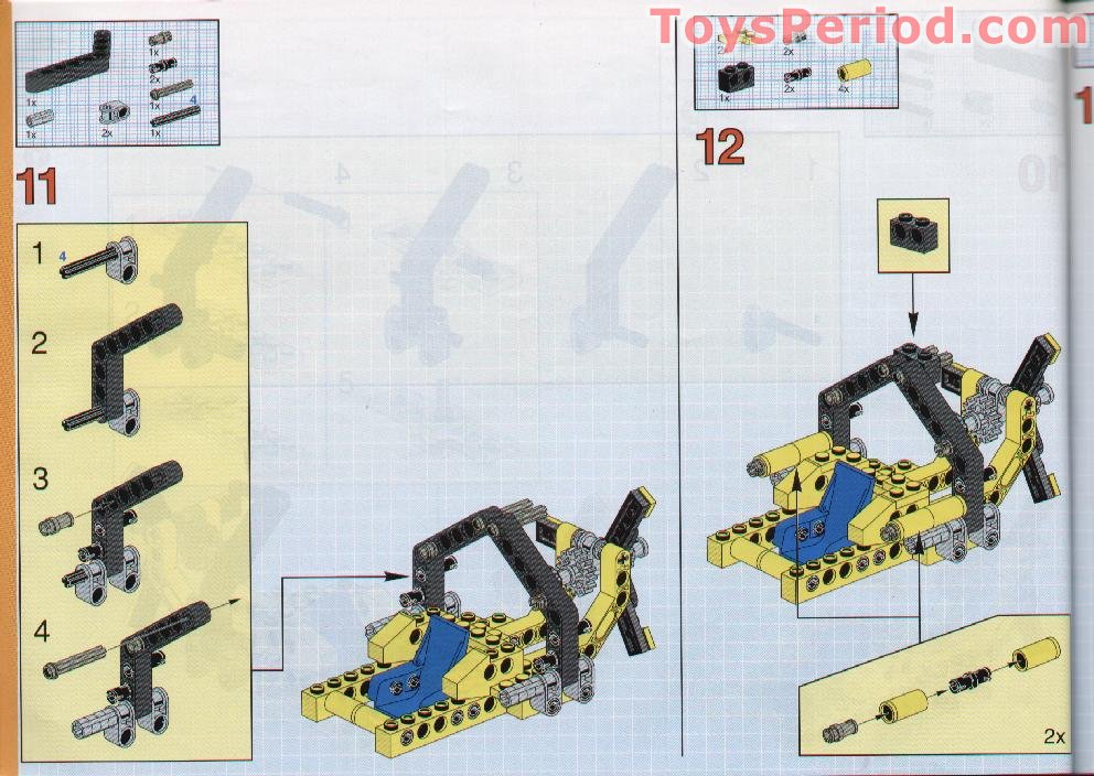 LEGO 8277 Giant Model Set Instructions and Parts List