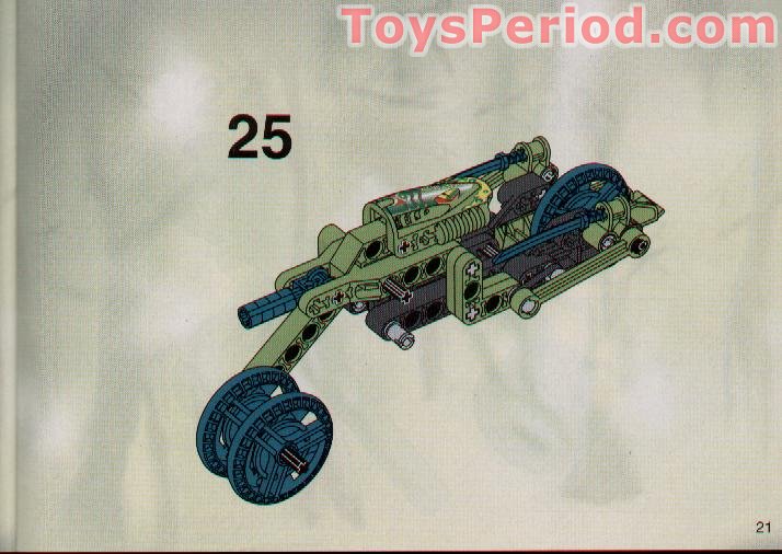 LEGO 8509 Swamp Instructions and Parts List