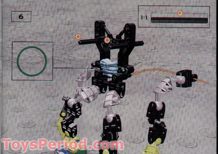 LEGO 8562 Gahlok Instructions and Parts List