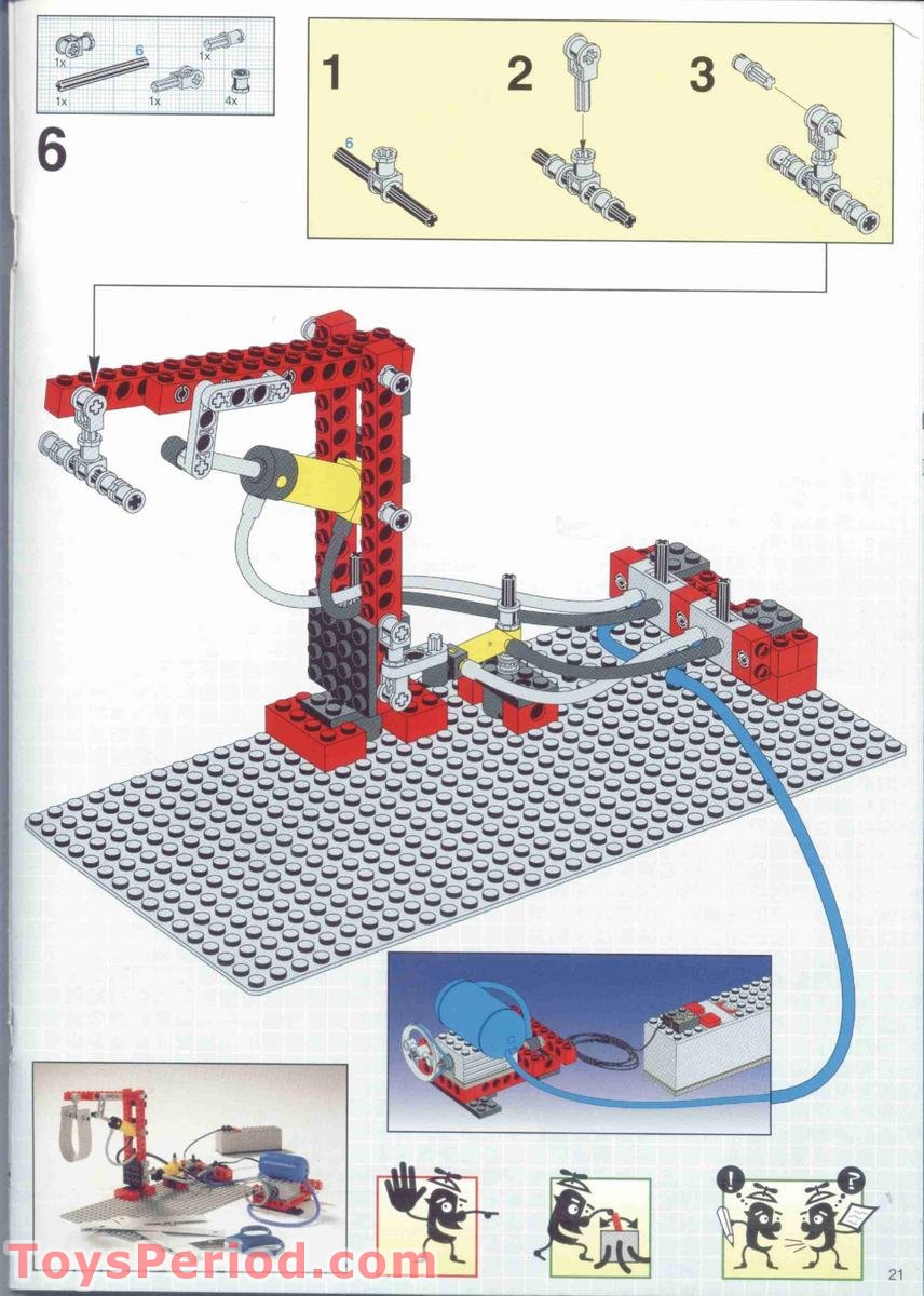 LEGO 9633 Advanced Air Power Set Instructions and Parts List