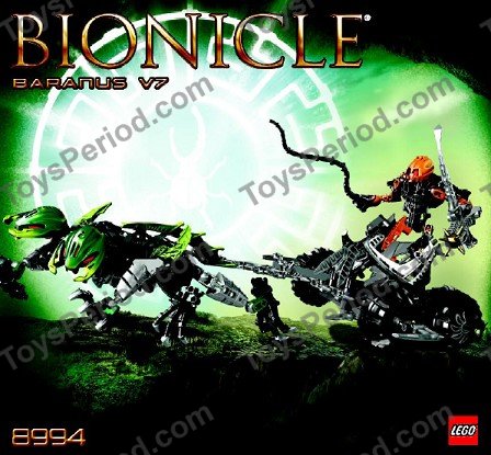 LEGO 8994 Baranus V7 Instructions and Parts List
