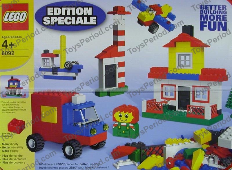 LEGO 6092-2 Better Building More Fun Special Edition Tub - 700 Pcs Set ...