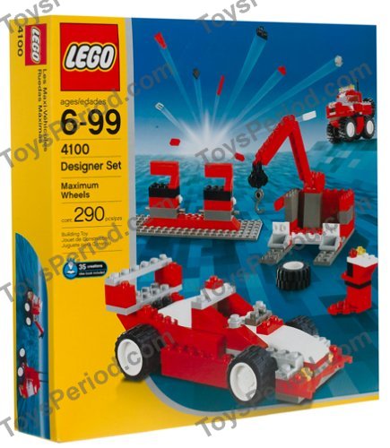 LEGO 4100 Maximum Wheels Instructions and Parts List
