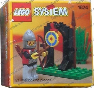 LEGO 1624 King's Archer Instructions and Parts List