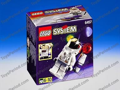 LEGO 6457 Astronaut Figure Instructions and Parts List