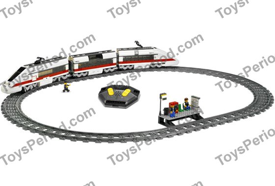 LEGO 7897 Passenger Train Instructions and Parts List