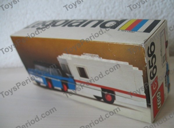 LEGO 656-1 Car and Caravan Instructions and Parts List