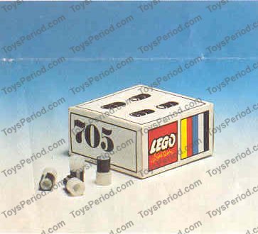 LEGO 705-1 Motor Bushings Set Parts List