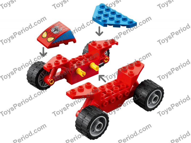 LEGO 76172 Spider-Man and Sandman Showdown Set Parts List