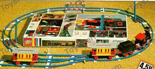 LEGO 119 Super Train Set Instructions and Parts List