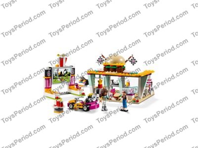 LEGO 41349 Drifting Diner Set Parts List