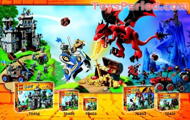 LEGO 70401 Gold Getaway Instructions and Parts List
