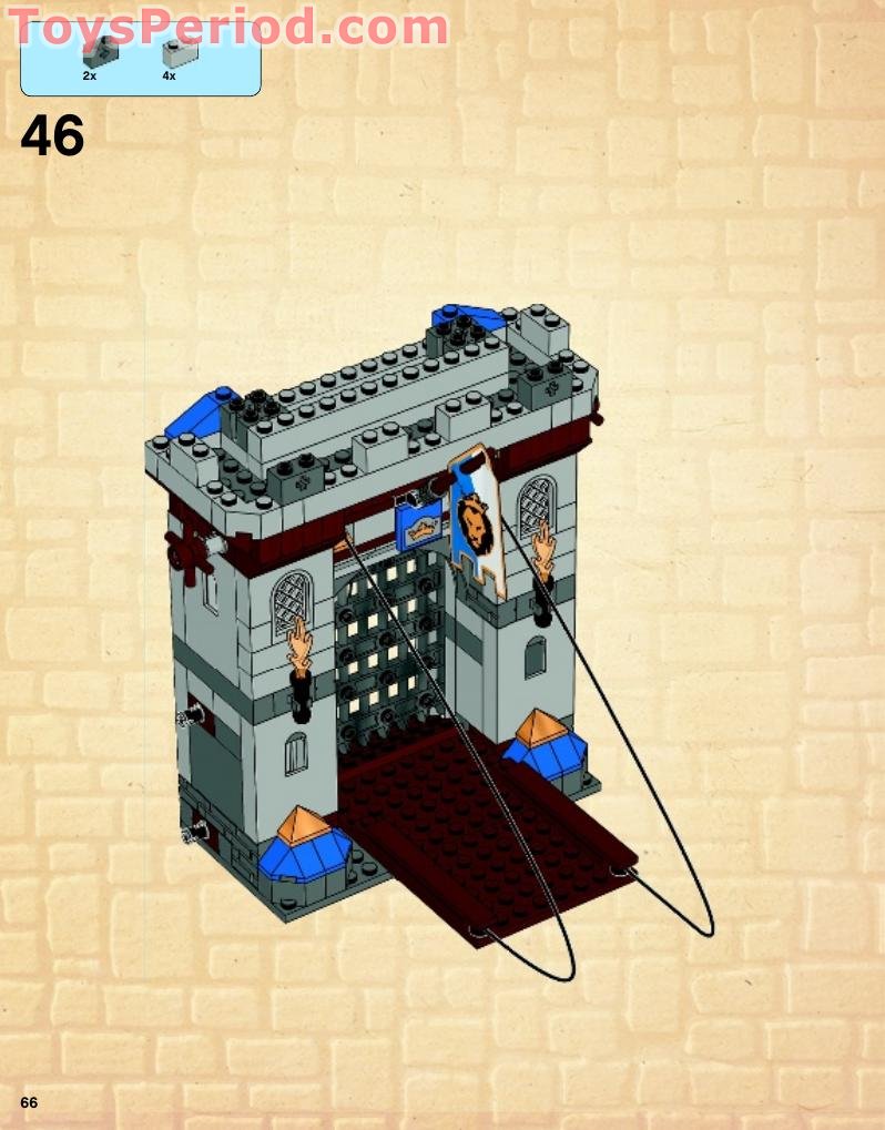 LEGO 70404 King's Castle Instructions and Parts List