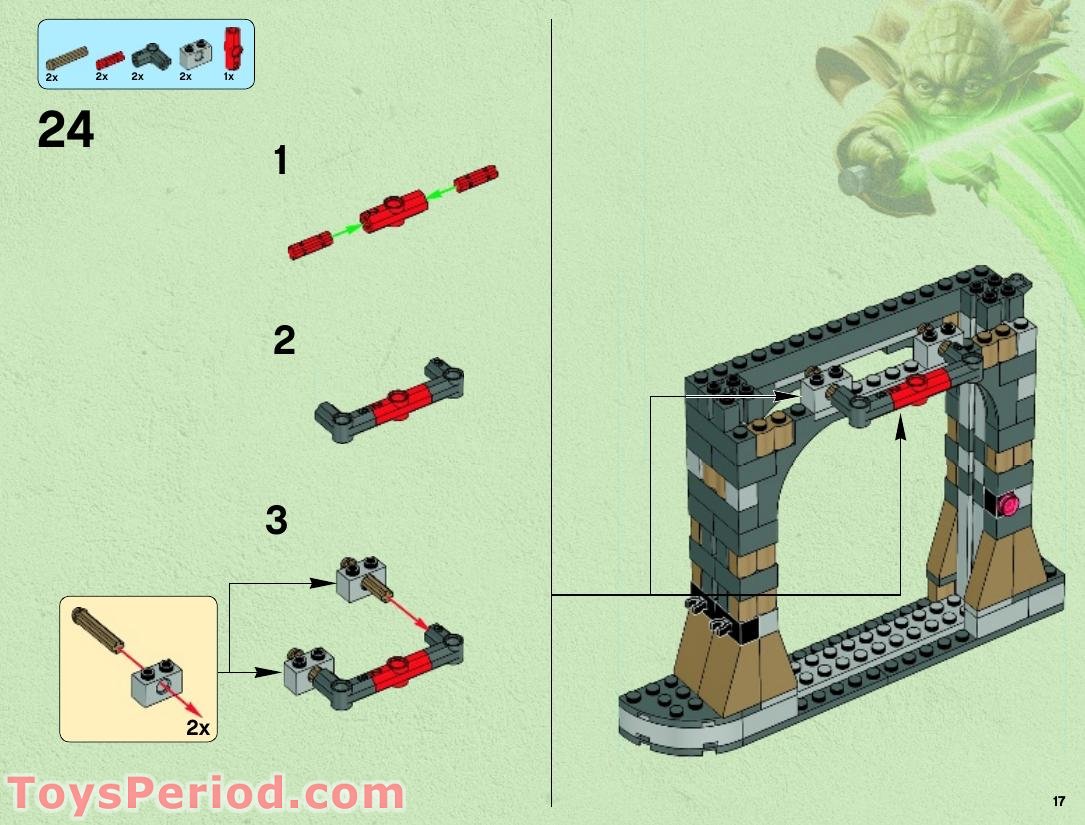 LEGO 75005 Rancor Pit Instructions and Parts List