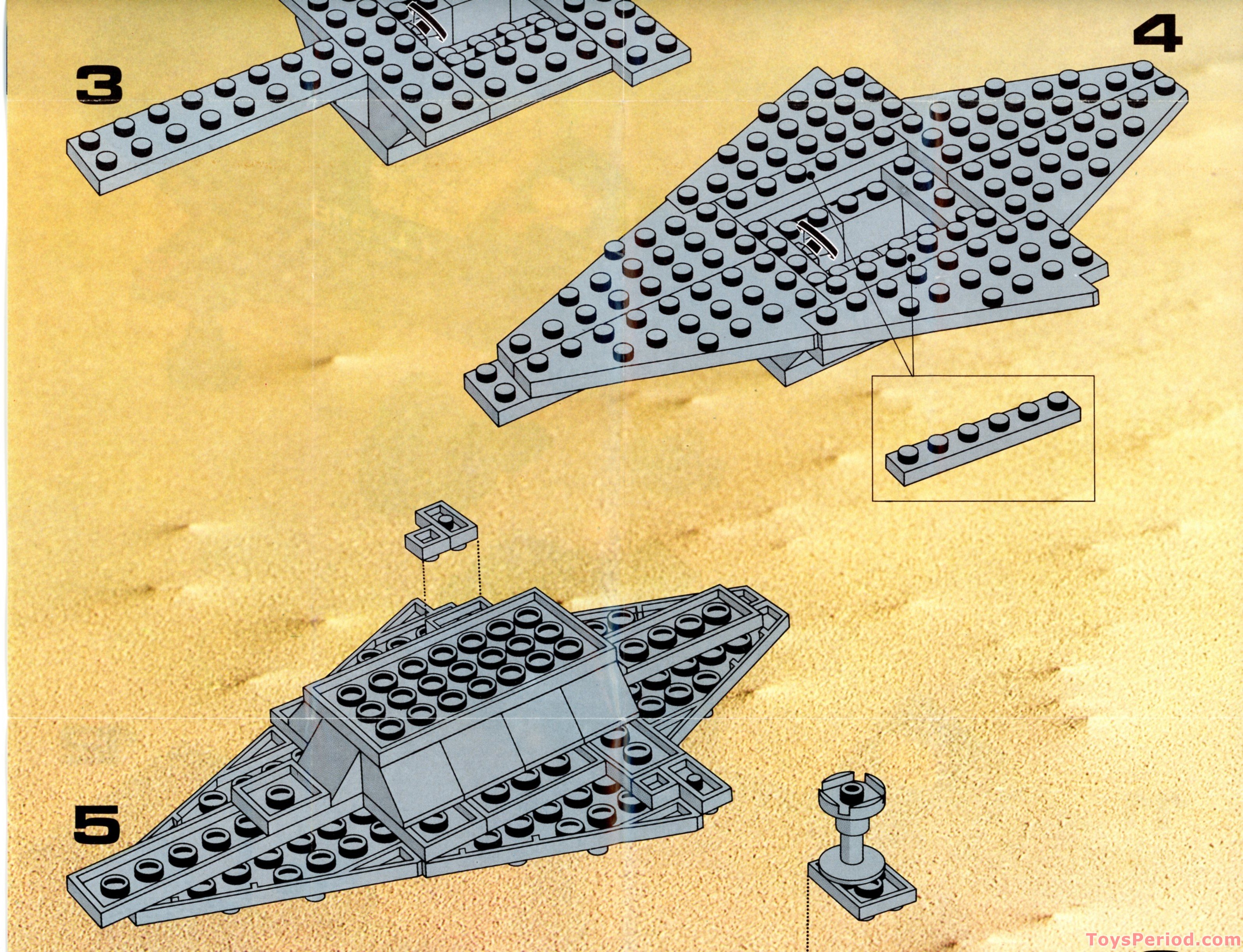 LEGO 918-1 Space Transport Instructions and Parts List