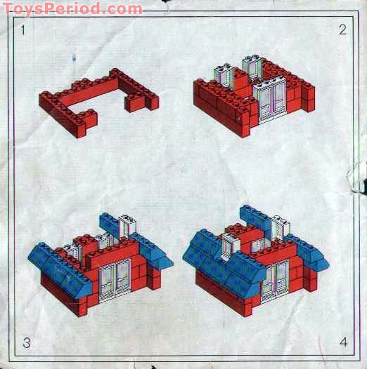 LEGO 080-2 Ambassador Set Instructions and Parts List