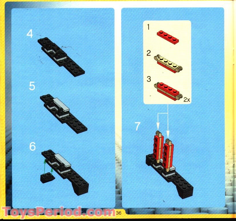 LEGO 4883 Gear Grinders Instructions and Parts List