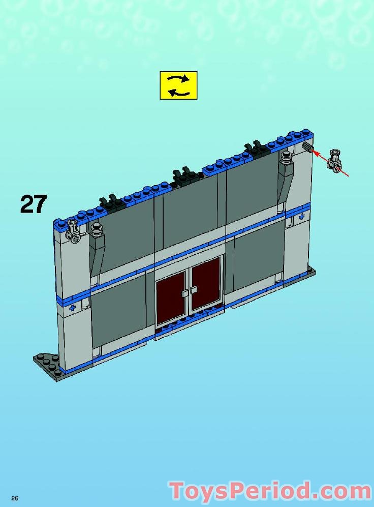 LEGO 4981 Chum Bucket Instructions and Parts List