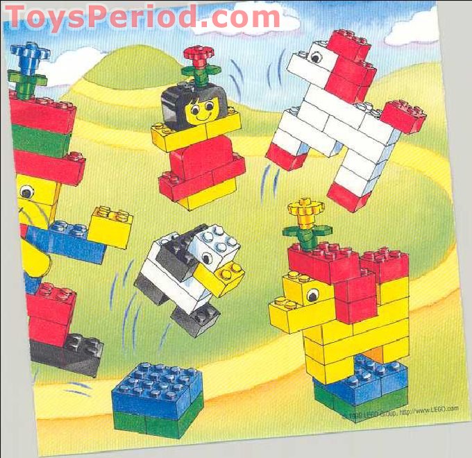 LEGO 4214 Medium Bucket Instructions and Parts List
