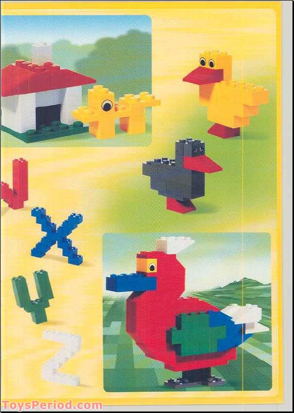 LEGO 4278 Blue Tub Instructions and Parts List