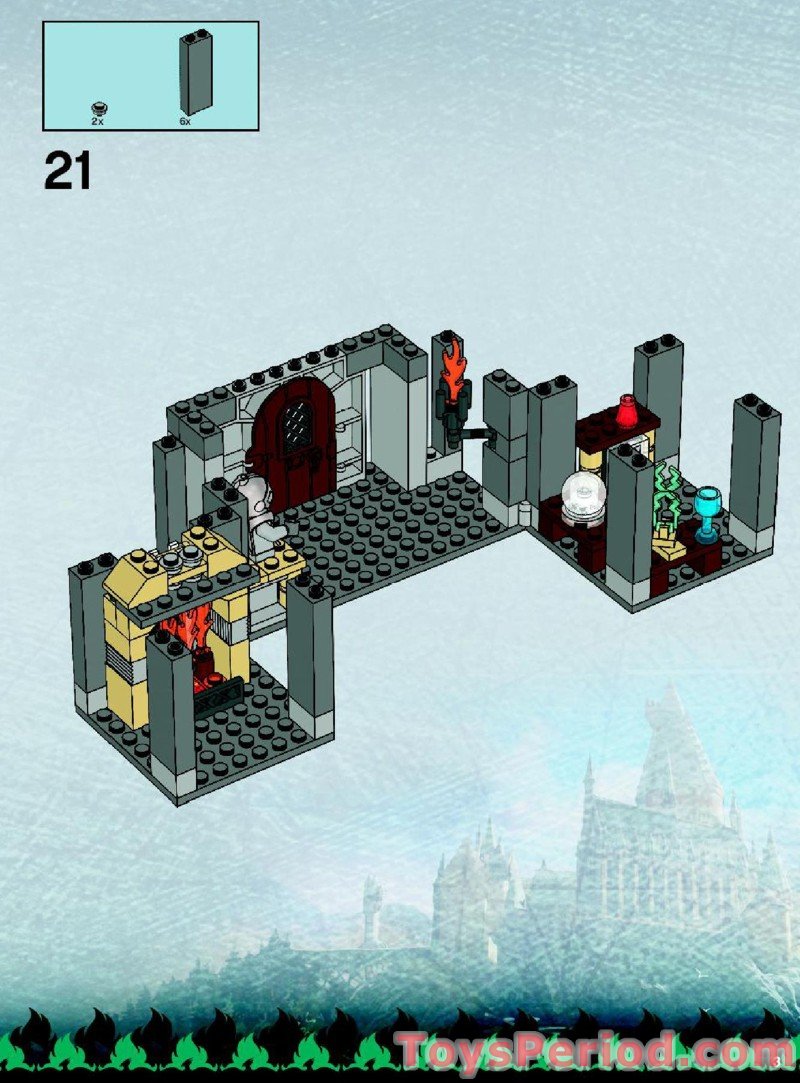 LEGO 5378 Hogwarts Castle (3rd Edition) Instructions and Parts List
