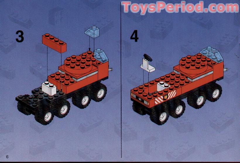LEGO 6464 Super Rescue Complex Instructions and Parts List