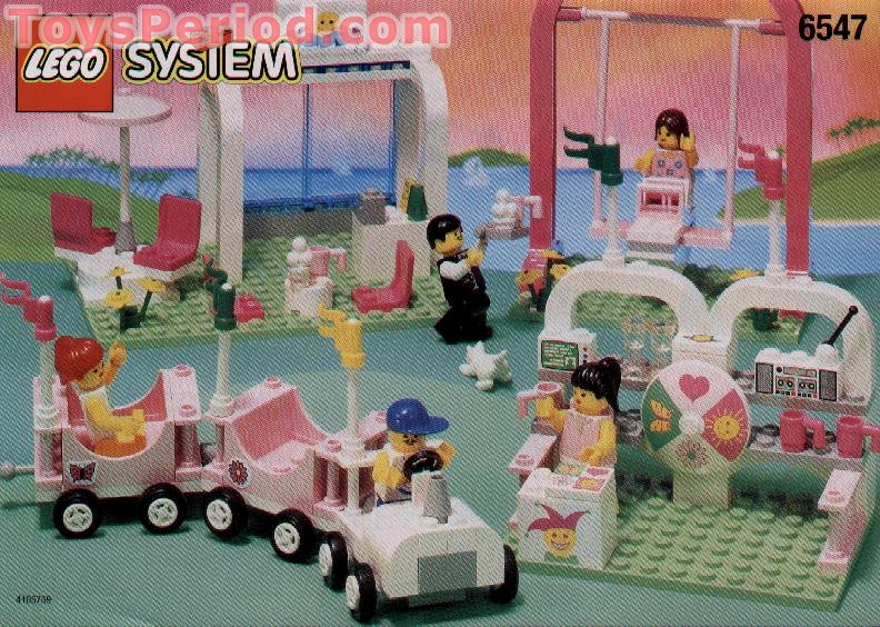 LEGO 6547 Fun Fair Instructions and Parts List