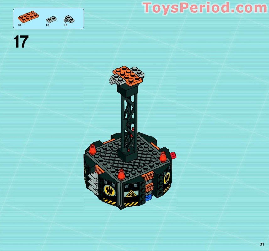 LEGO 8633 Mission 4: Speedboat Rescue Set Parts Inventory and ...