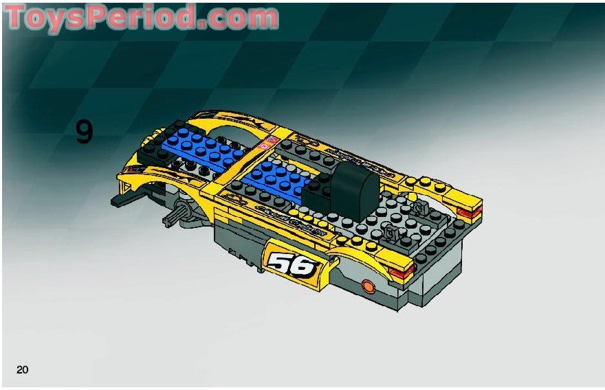 LEGO 8183 Track Turbo RC Instructions and Parts List