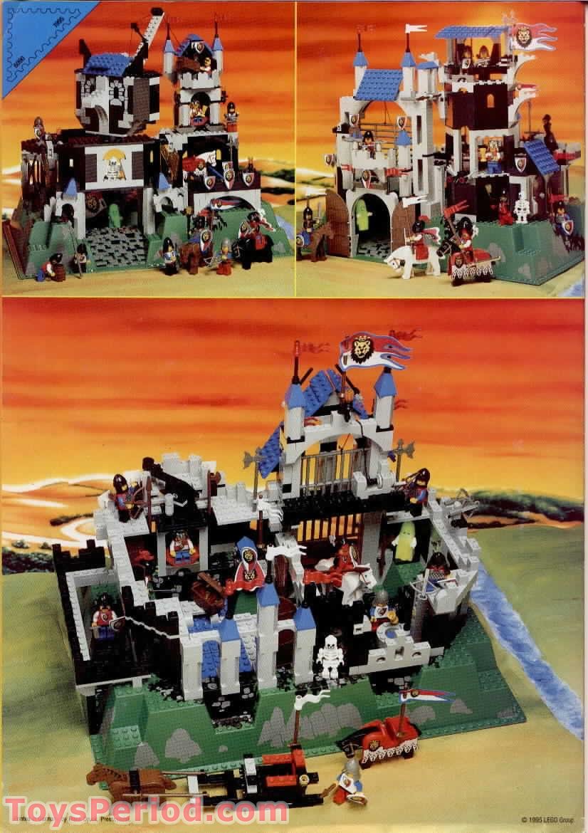 LEGO 6090 Royal Knight's Castle Instructions and Parts List