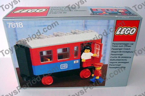 LEGO 7818 Passenger Coach Instructions and Parts List