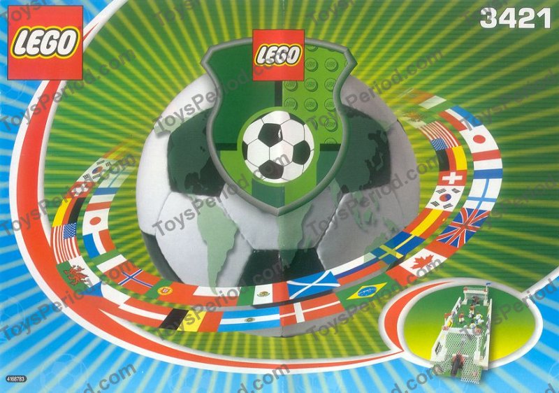LEGO 3421 3 v 3 Shootout Instructions and Parts List