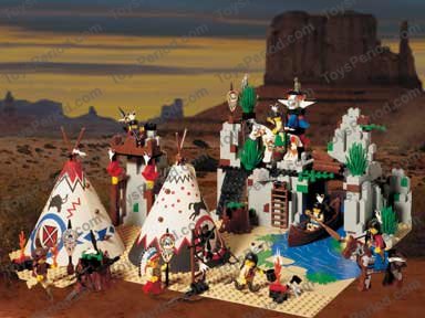 LEGO 6763 Rapid River Village Instructions and Parts List