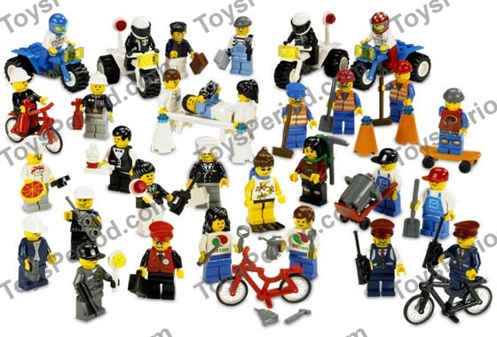 LEGO 9247-1 Community Workers Set Parts List