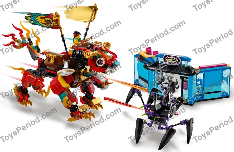 LEGO 80021 Monkie Kid’s Lion Guardian Set Parts List